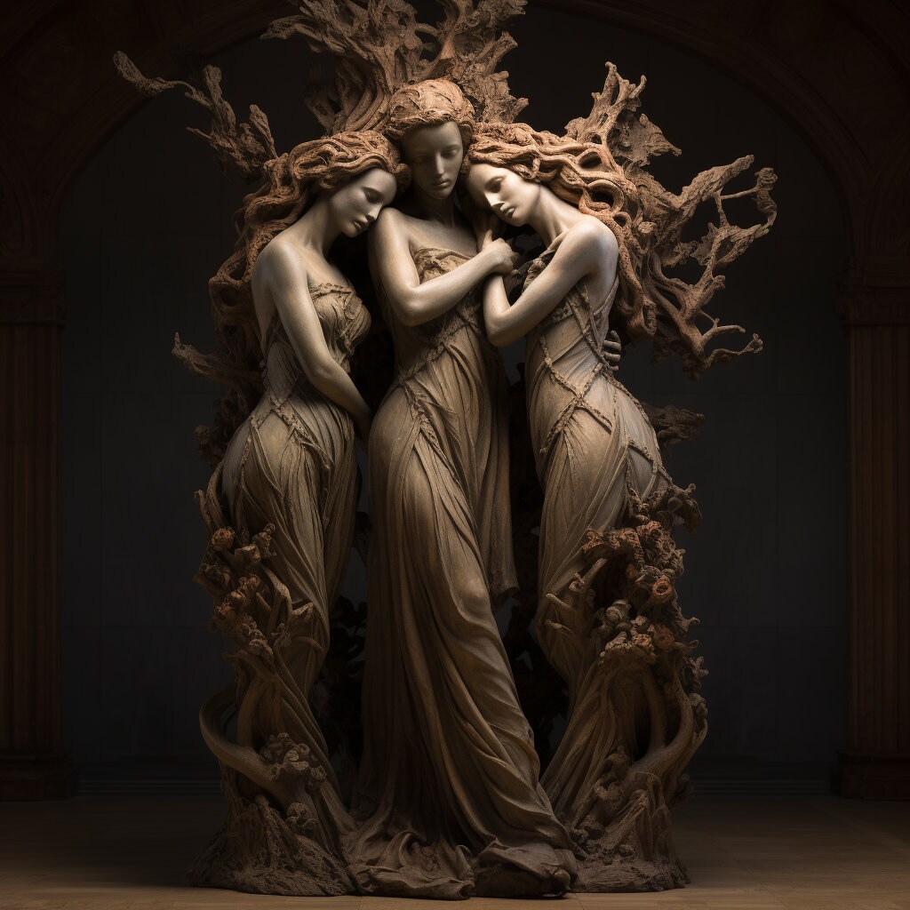 The Three Graces - Etsy