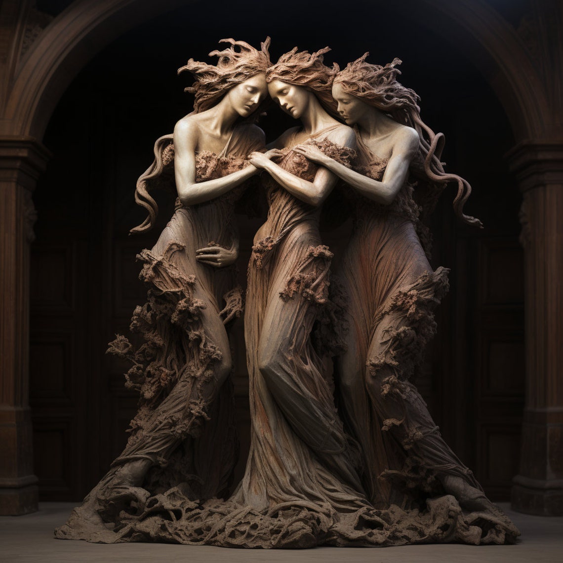 The Three Graces - Etsy