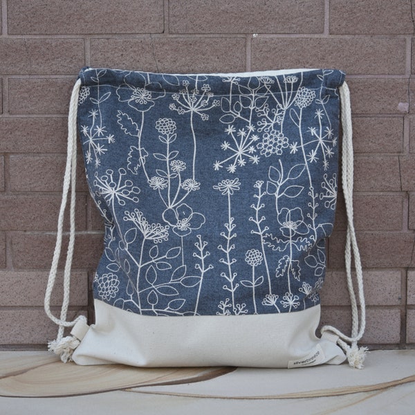 Drawstring Backpack - Etsy