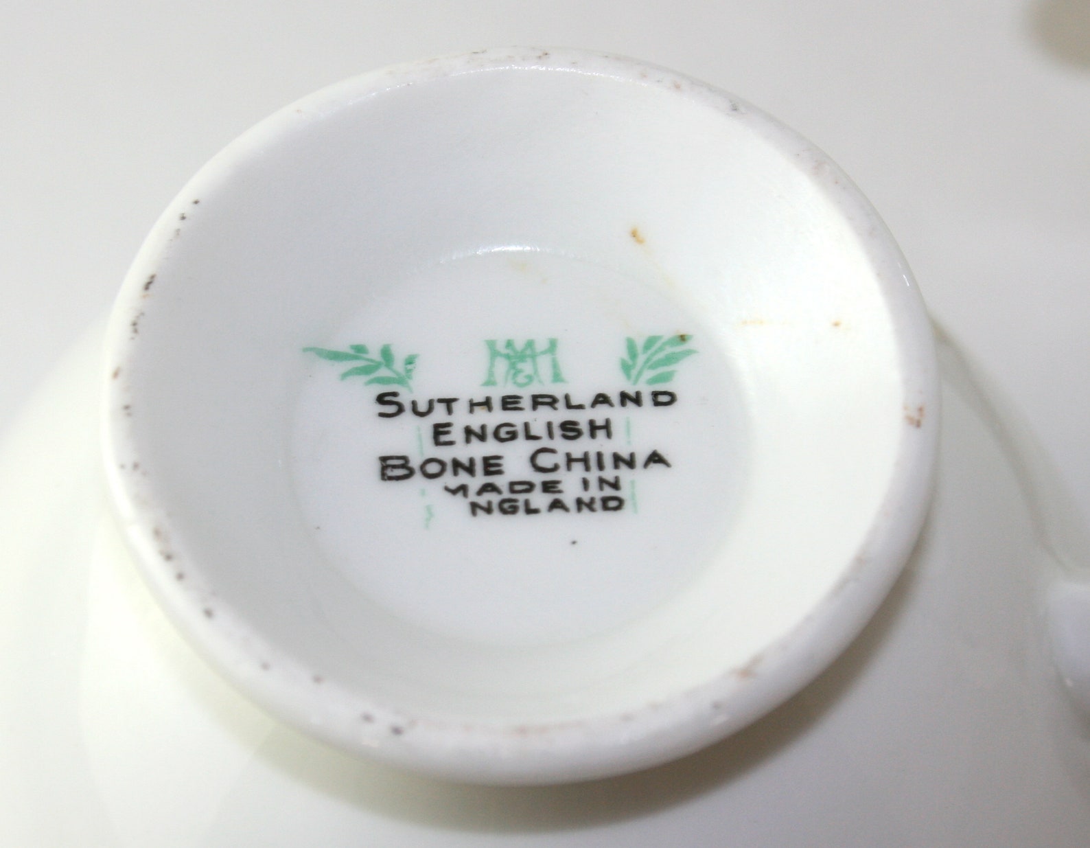 Sutherland Tea Cup, Sutherland English Bone China Tea Cup and Saucer, H ...