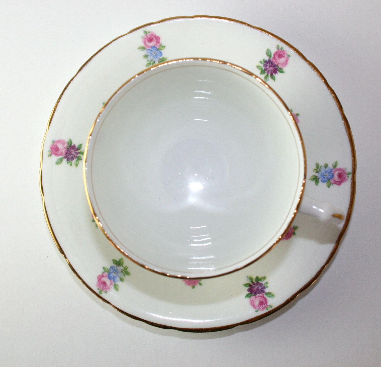 Sutherland Tea Cup, Sutherland English Bone China Tea Cup and Saucer, H ...