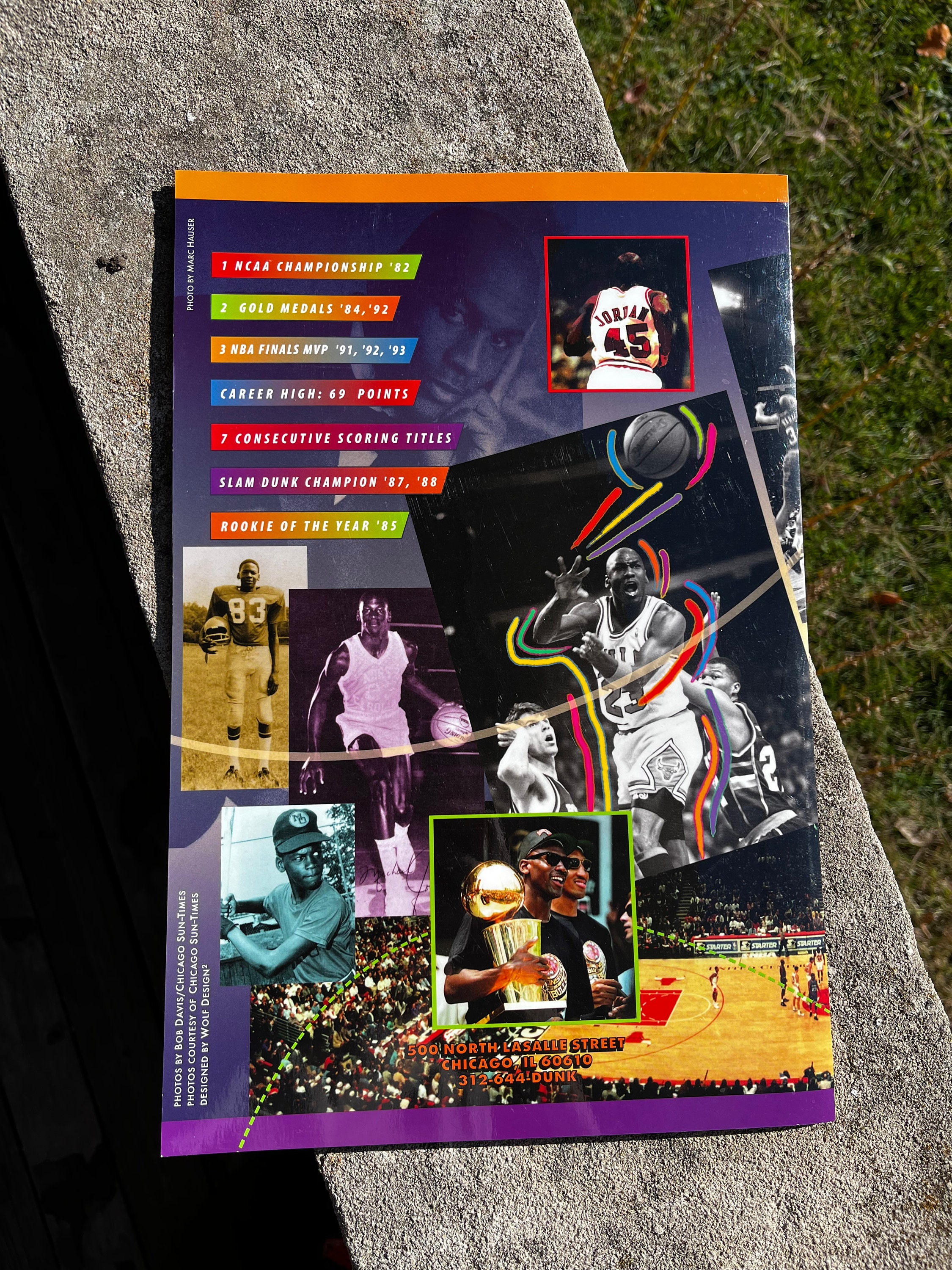 Michael Jordan Chicago Bulls Lot Magazine Vintage 1996-97 Bullpen Game ...