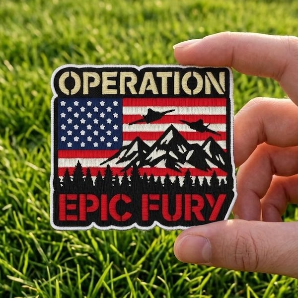 Operation Epic Fury Patch - Etsy