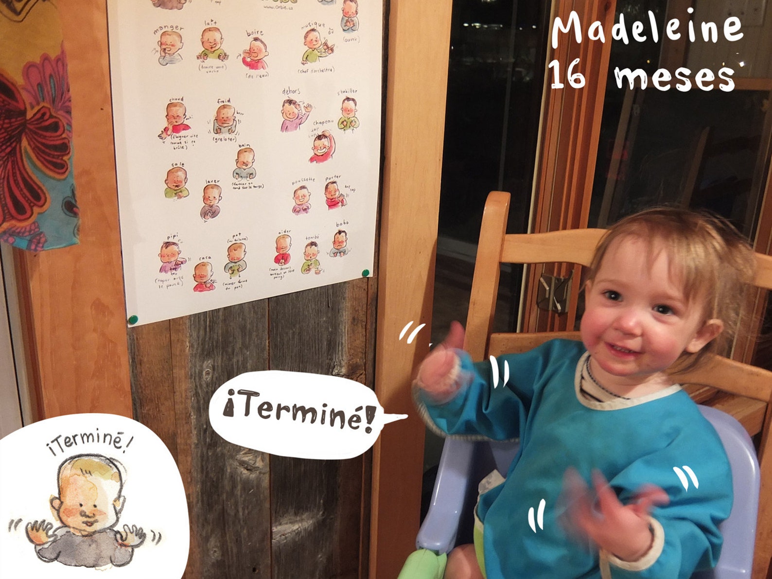 ES Baby Sign Language Poster SPANISH PRINTABLE Sign With - Etsy