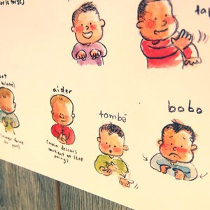ES Baby Sign Language Poster SPANISH PRINTABLE Sign With - Etsy