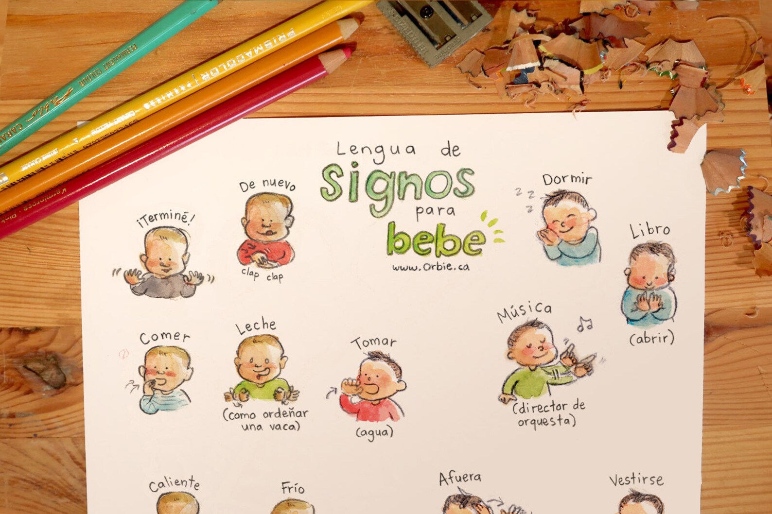 ES Baby Sign Language Poster SPANISH PRINTABLE Sign With Baby ...
