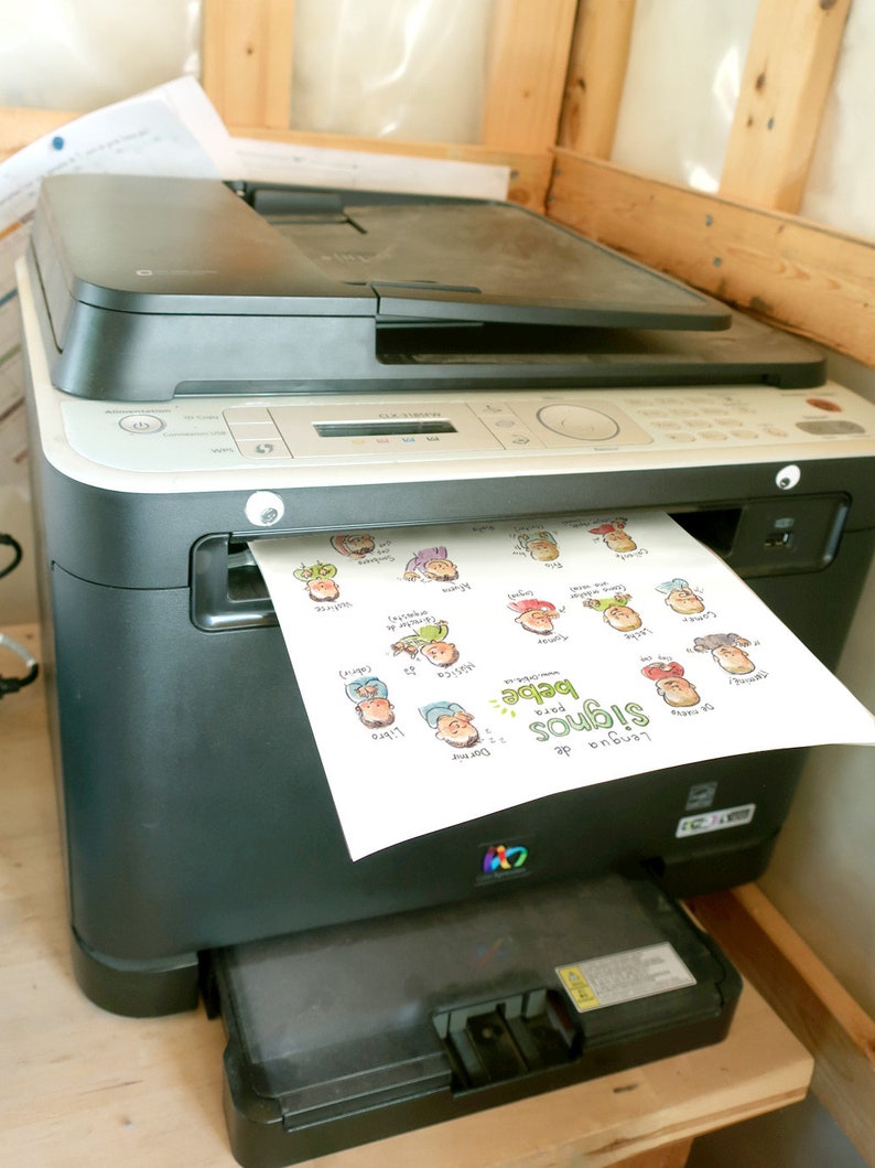 ES Baby Sign Language Poster SPANISH PRINTABLE Sign With - Etsy