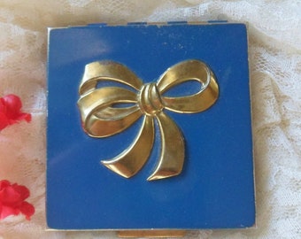 Avon Blue and Green Enamel Compact - Etsy