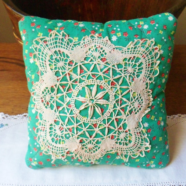 Doily Pillow - Etsy
