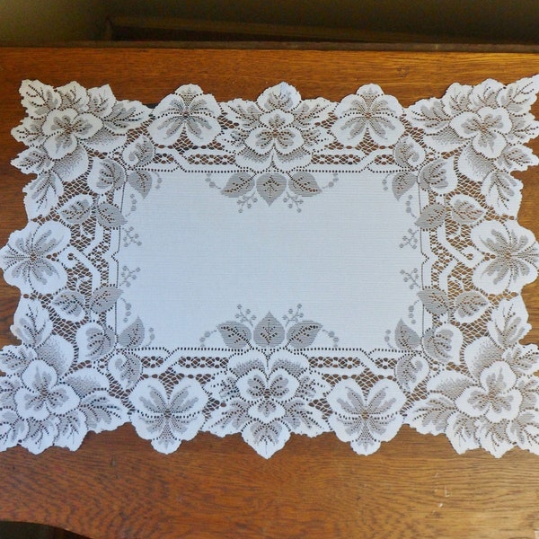 White Lace Doilies - Etsy
