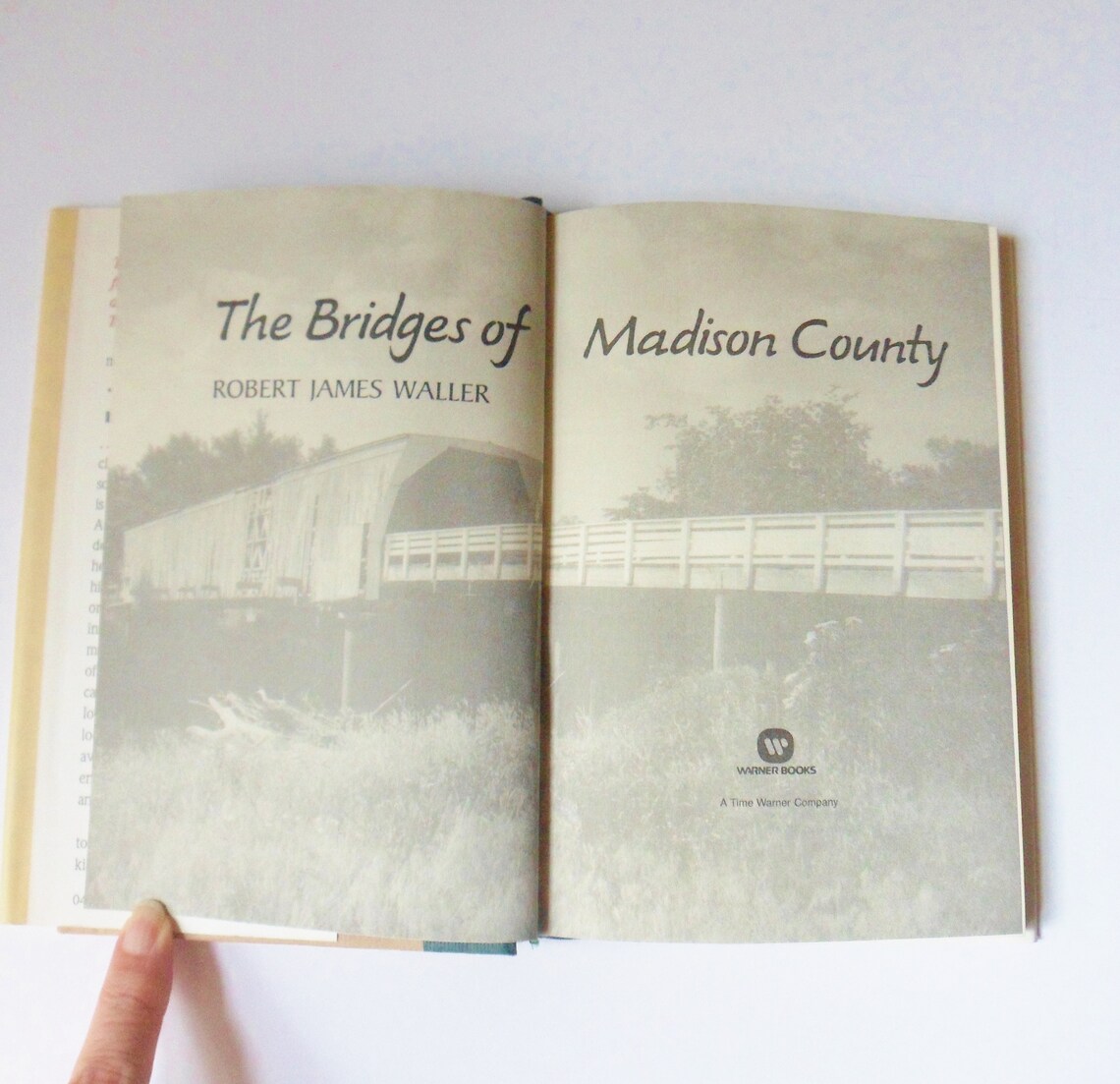 The Bridges of Madison County Book First Edition Romantic | Etsy