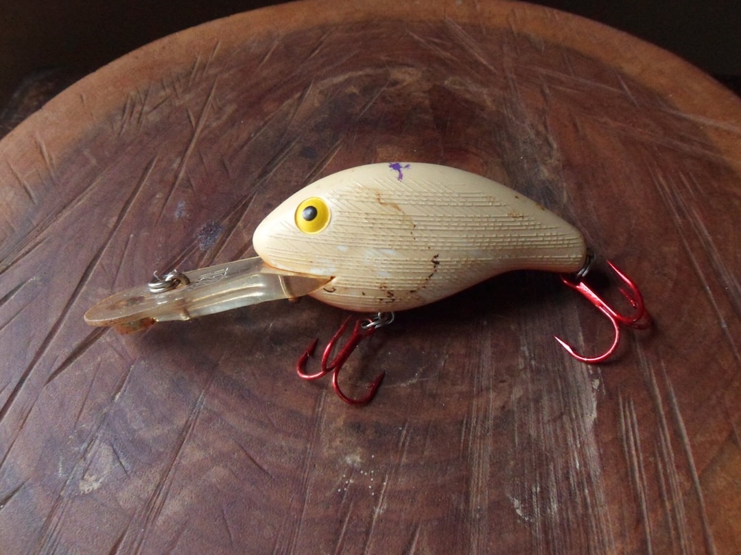 Rebel Lure, Deep R Maxi Lure, Deep Diving Crankbait Lure, Vintage ...