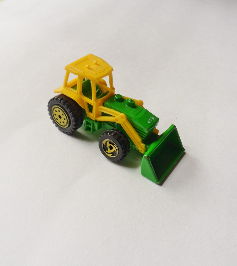 Hot Wheels Front End Loader Miniature Mattel Toy Tractor | Etsy