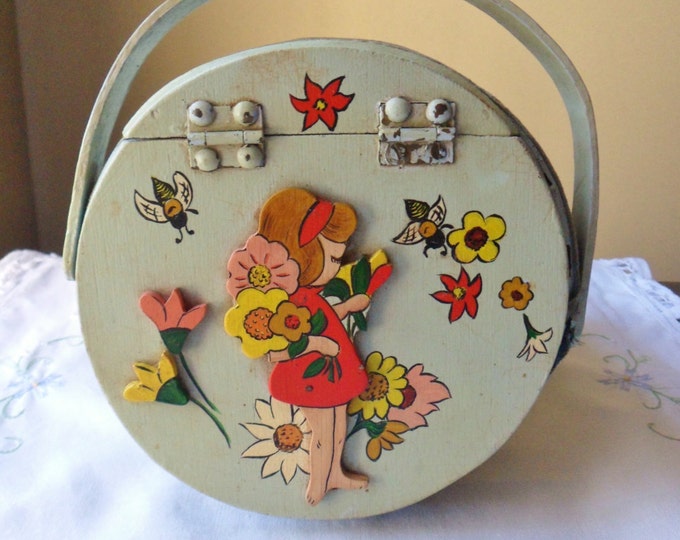 Formerz Wooden Purse From Spain, Picnic Basket Style Purse, Signed ...