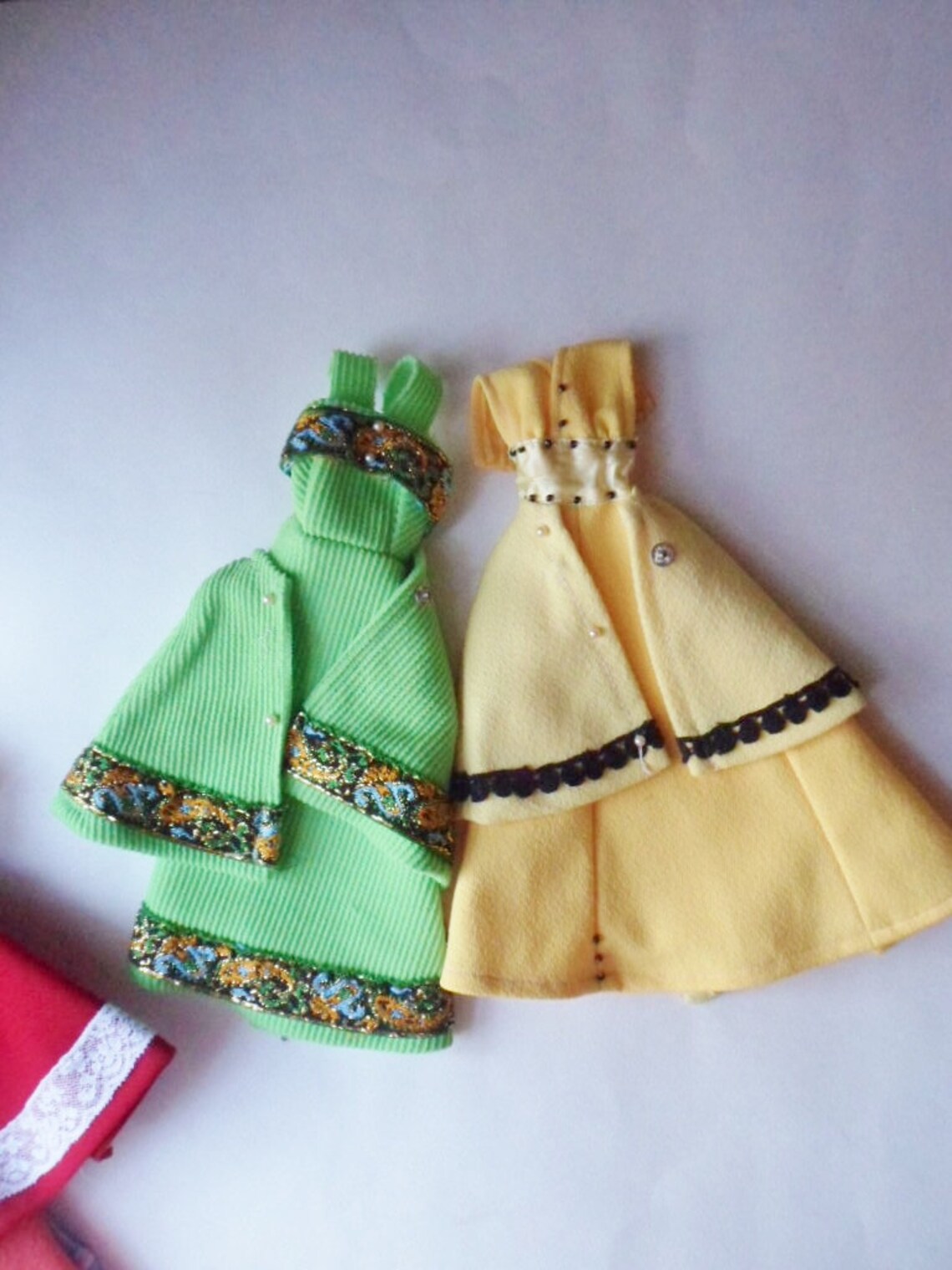Six Assorted Handmade Barbie Doll Dresses Retro Barbie Summer | Etsy