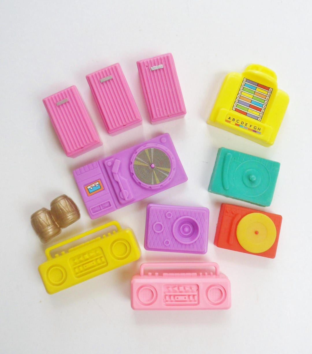 Barbie Music Collection, Jukebox Turntables Speakers Bongos and Boom ...