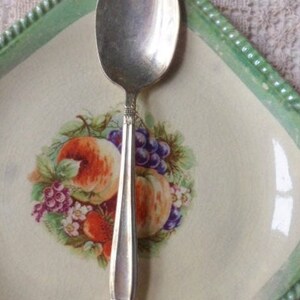 Silver Jelly Spoon, Holmes and Edwards Danish Princess Pattern Spoon ...