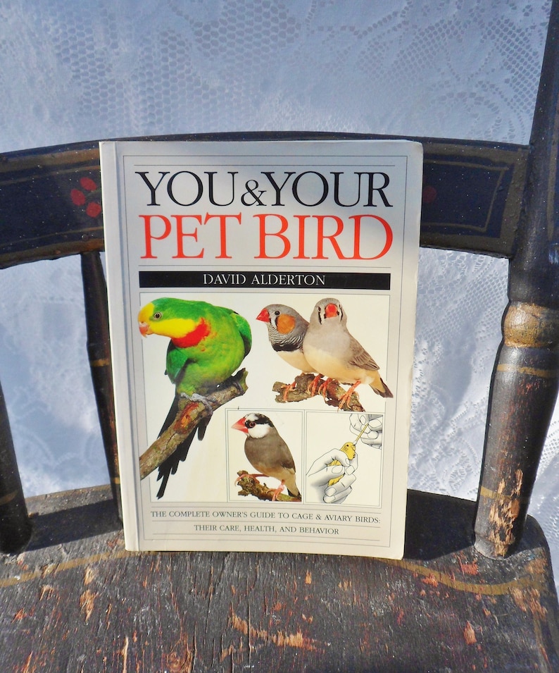 You and Your Pet Bird Book Owners Guide to Cage and Aviary | Etsy