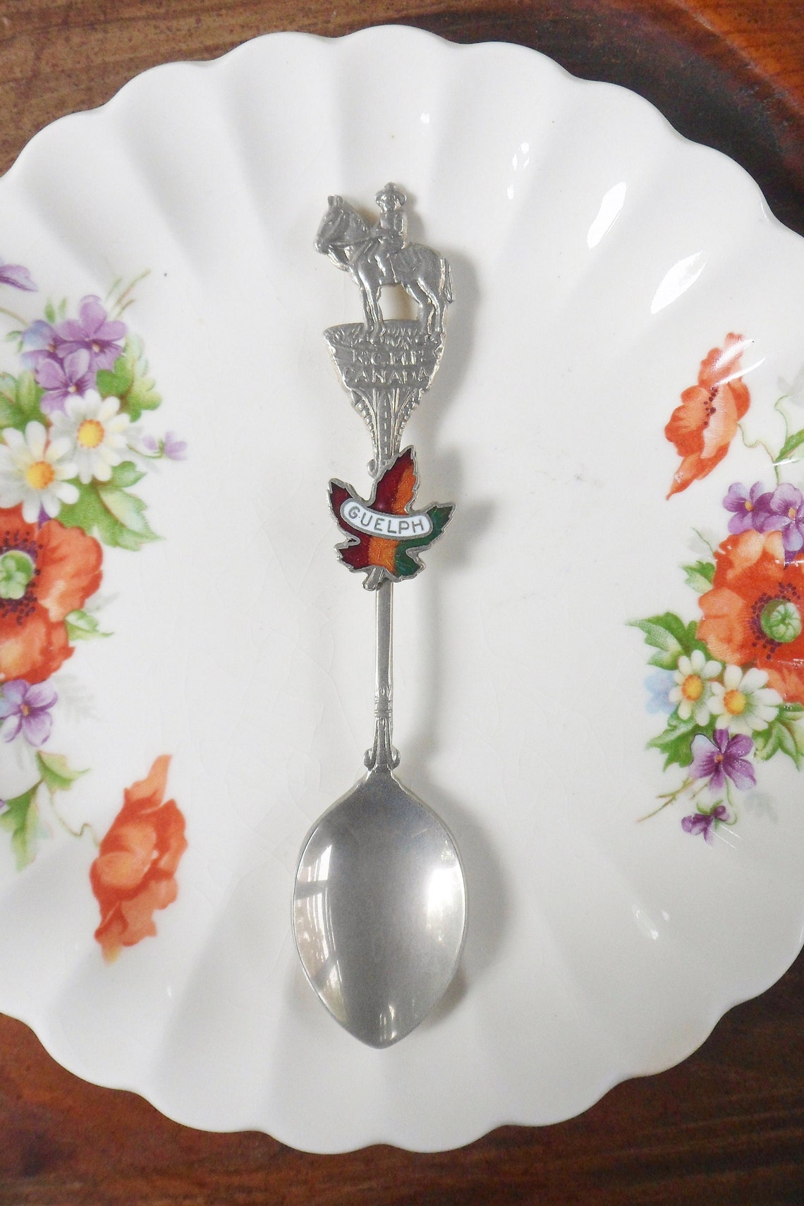 Royal Canadian Mounted Police Spoon Guelph Canada Souvenir - Etsy