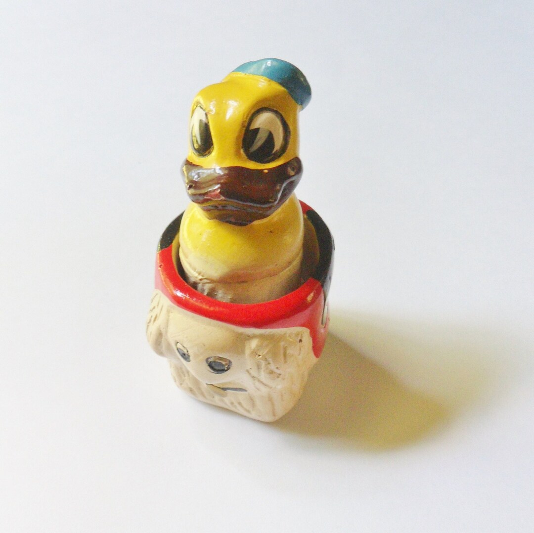 CLEARANCE Donald Duck Pencil Sharpener, Ceramic Figurine Sharpener With ...