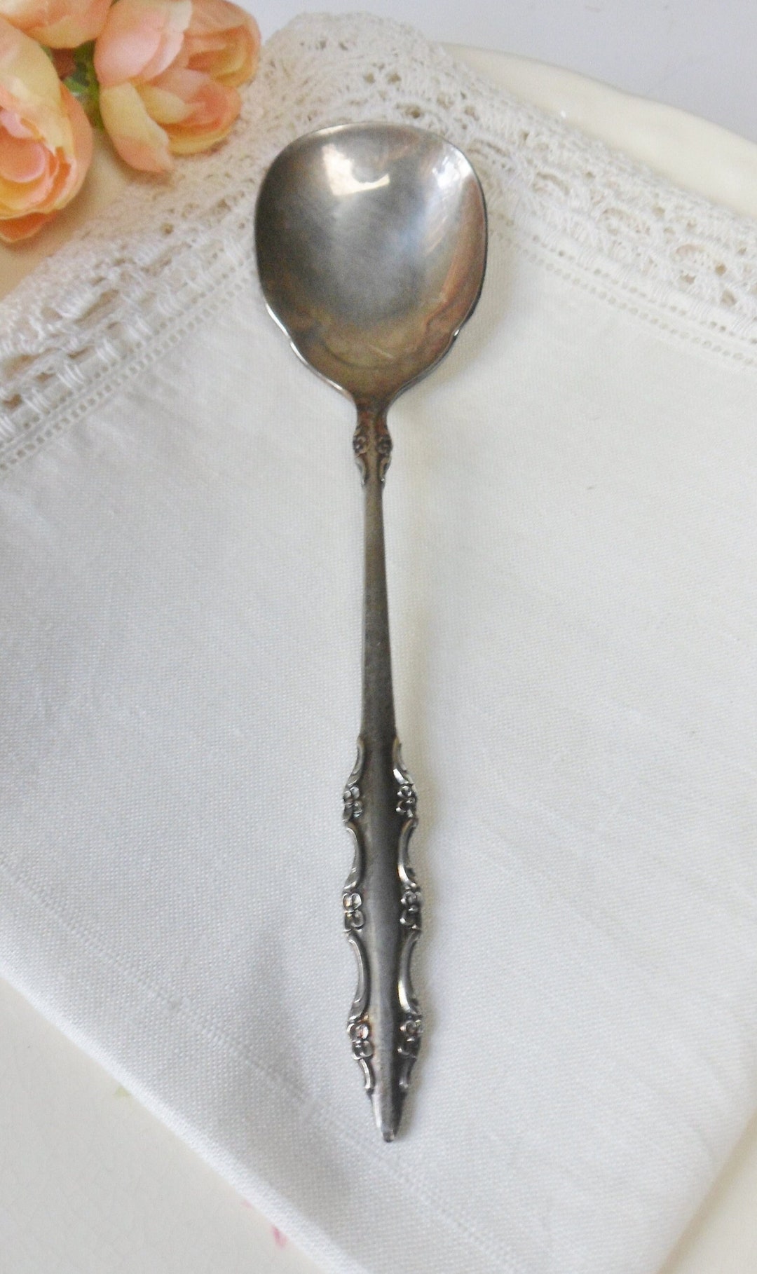 Silver Jelly Spoon, International Deepsilver Empress Pattern Spoon 1969 ...