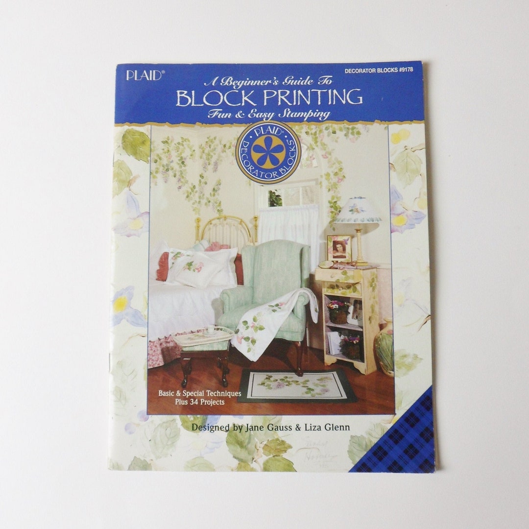 Beginners Guide to Block Printing Book, 34 Fun and Easy Projects ...