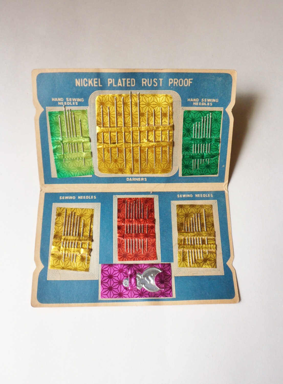 Assorted Vogue Sewing Needles Sewing Needle Card Paper - Etsy