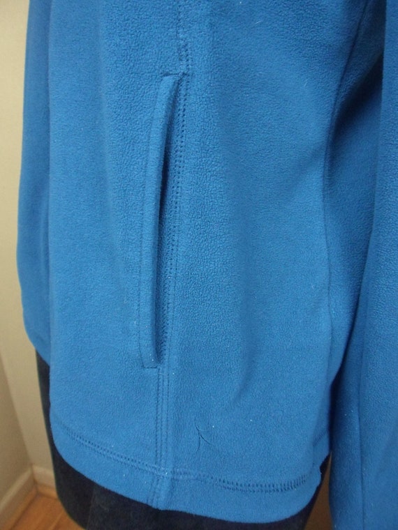 Danskin Now Blue Exercise Jacket, Vintage Workout Zip… - Gem