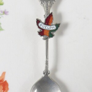 Royal Canadian Mounted Police Spoon, Guelph Canada Souvenir Spoon ...