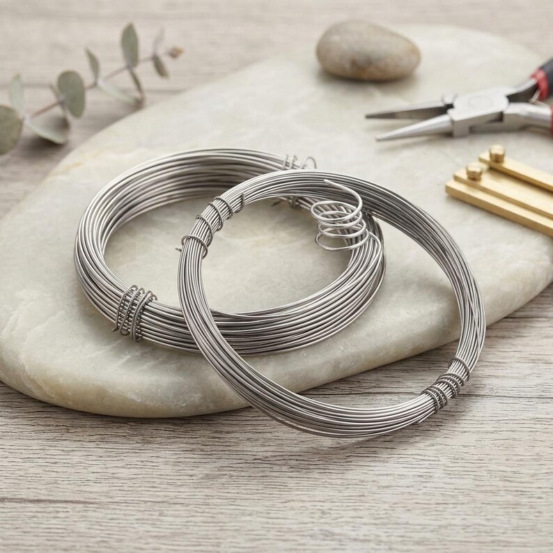 10 Meters Stainless Steel Beading Wire, Durable Solid Metal Cord for ...