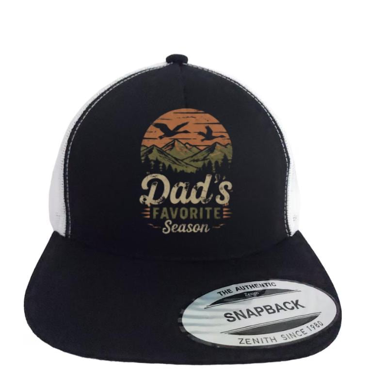Dad’s Favorite Season Duck Hunting Hat, Vintage Embroidered Outdoorsman ...