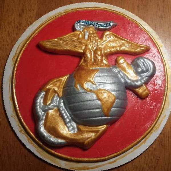 Marine Cake Topper - Etsy