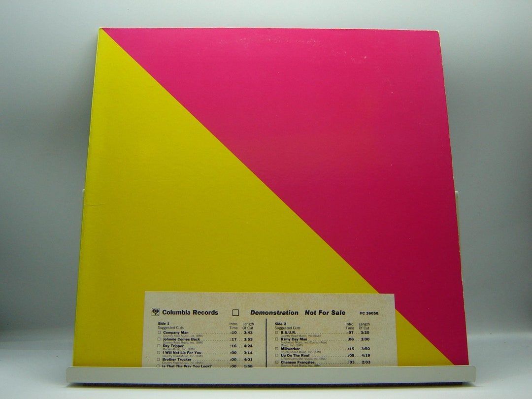 James Taylor - Flag LP - Columbia 1979 - Vintage Vinyl LP Record Album ...