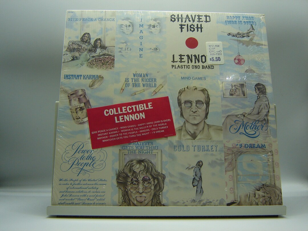 John Lennon Shaved Fish greatest Hits LP Capitol Records 1975 / 1978 ...