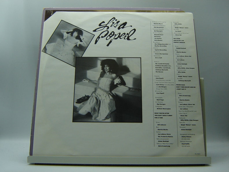 Lisa Popeil Lisa Popeil S/T LP Popeil Records 1983 - Etsy