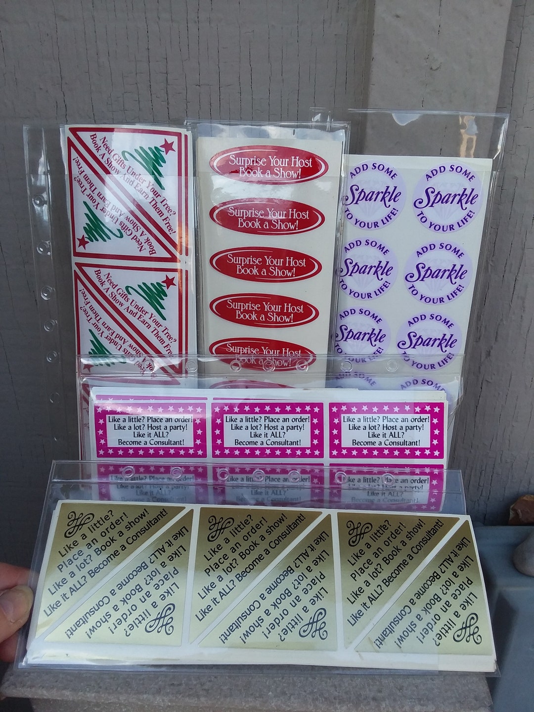 Jewelry Home Party Plan Stickers for Direct Sales Network Marketing ...