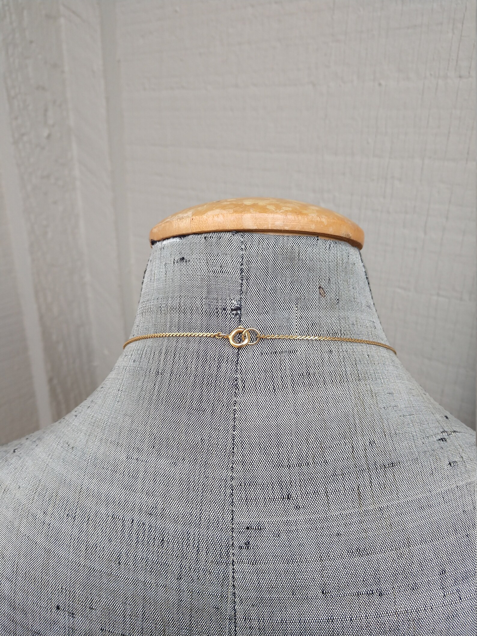 Mother of Pearl & 24" Gold Chain Necklace Summer Tropical Beach Wedding ...