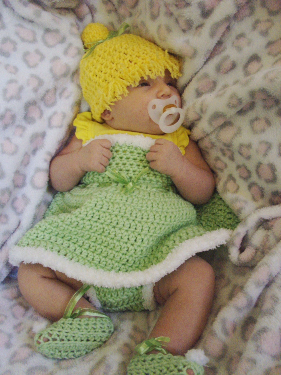 Infant Tinker Bell Inspired Costume Photo Prop - Etsy