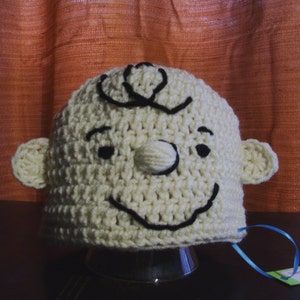 FREE Shipping Charlie Brown Peanuts Inspired Hat - Etsy