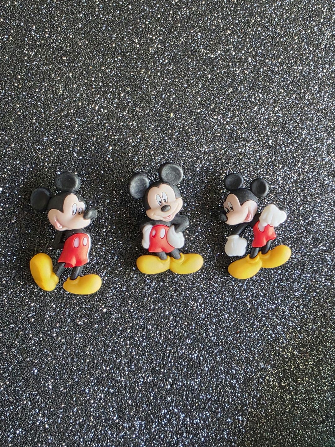 Mickey Mouse Buttons Set of 3 - Etsy