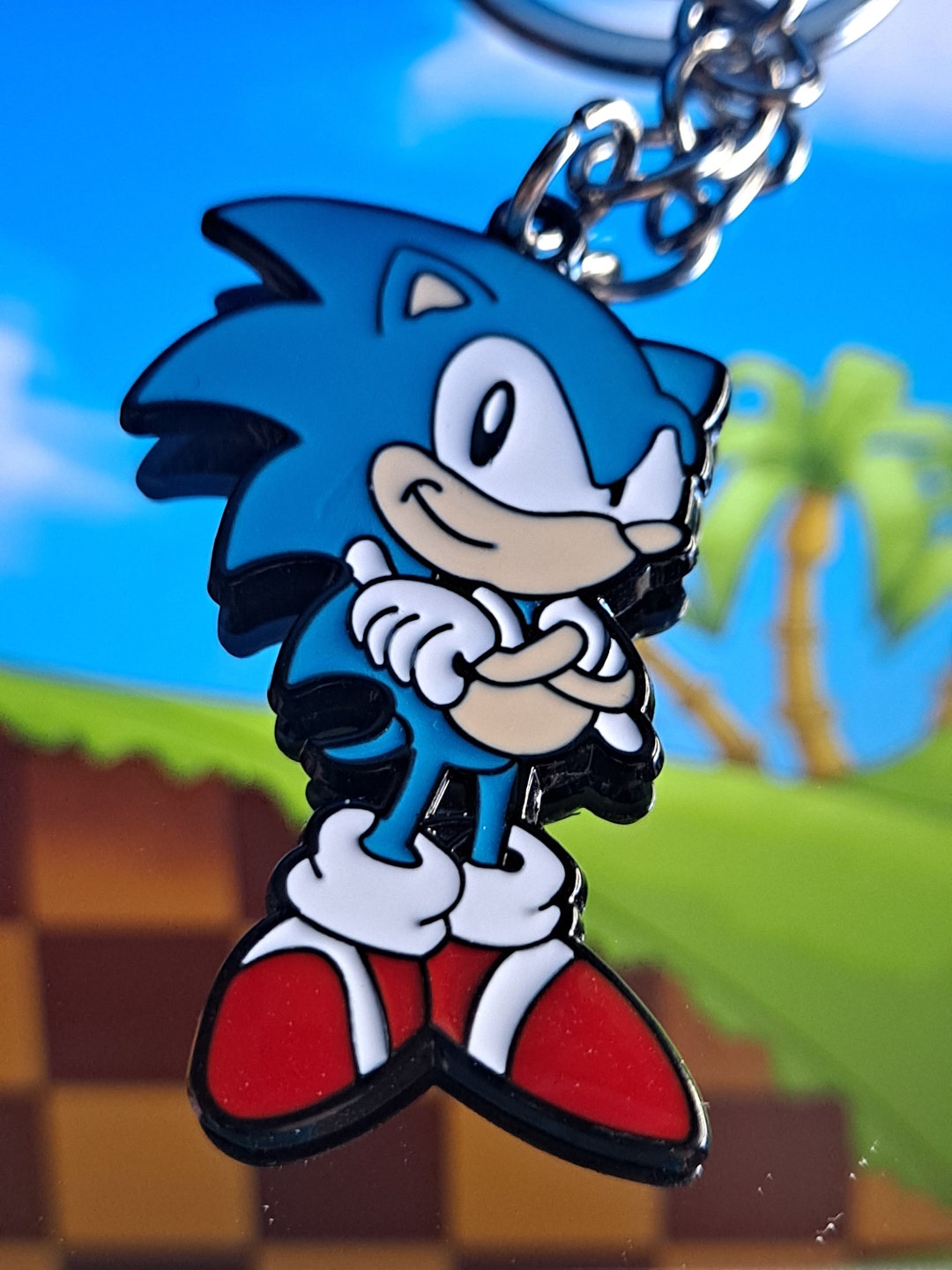Sonic Keychain - Etsy