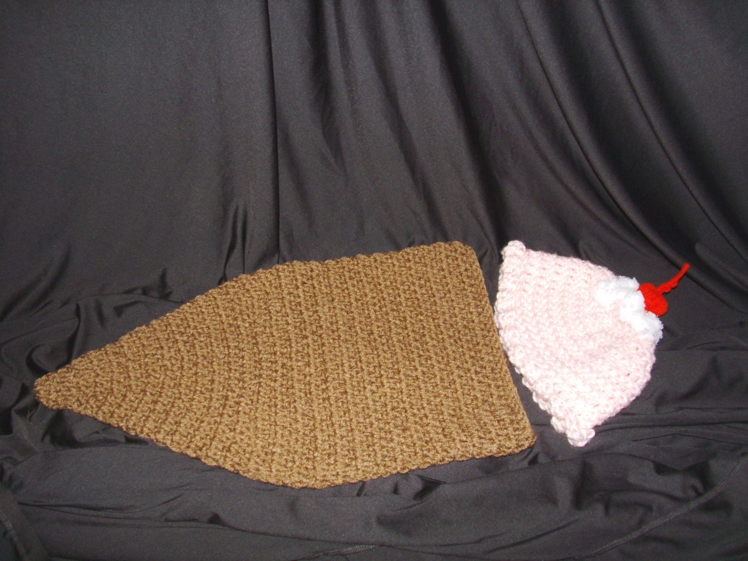 Crochet PATTERN for My Ice Cream Cone Baby Cocoon - Etsy