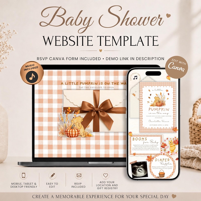 Rsvp Template Fall - Etsy