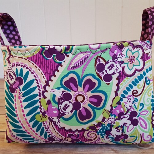 Planner Tote Bag Erin Condren Happy Plum Paper Planner | Etsy