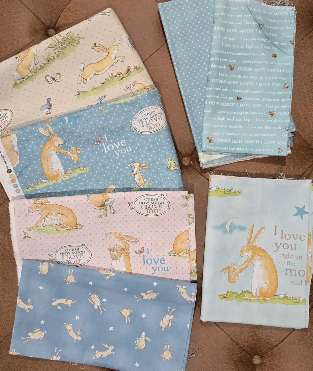 11 Yard Bundle Guess How Much I Love You Fabric OOP - Etsy