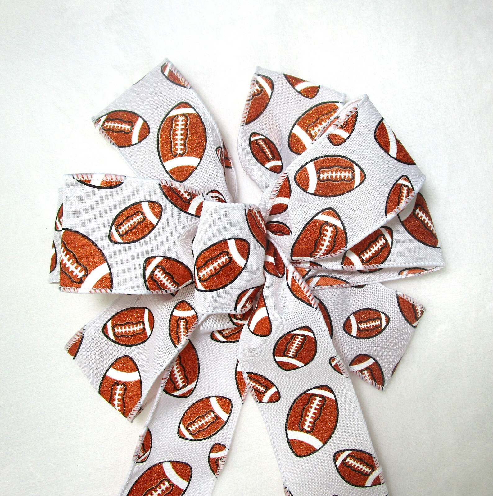 Football Bow / Sports Bow - Etsy