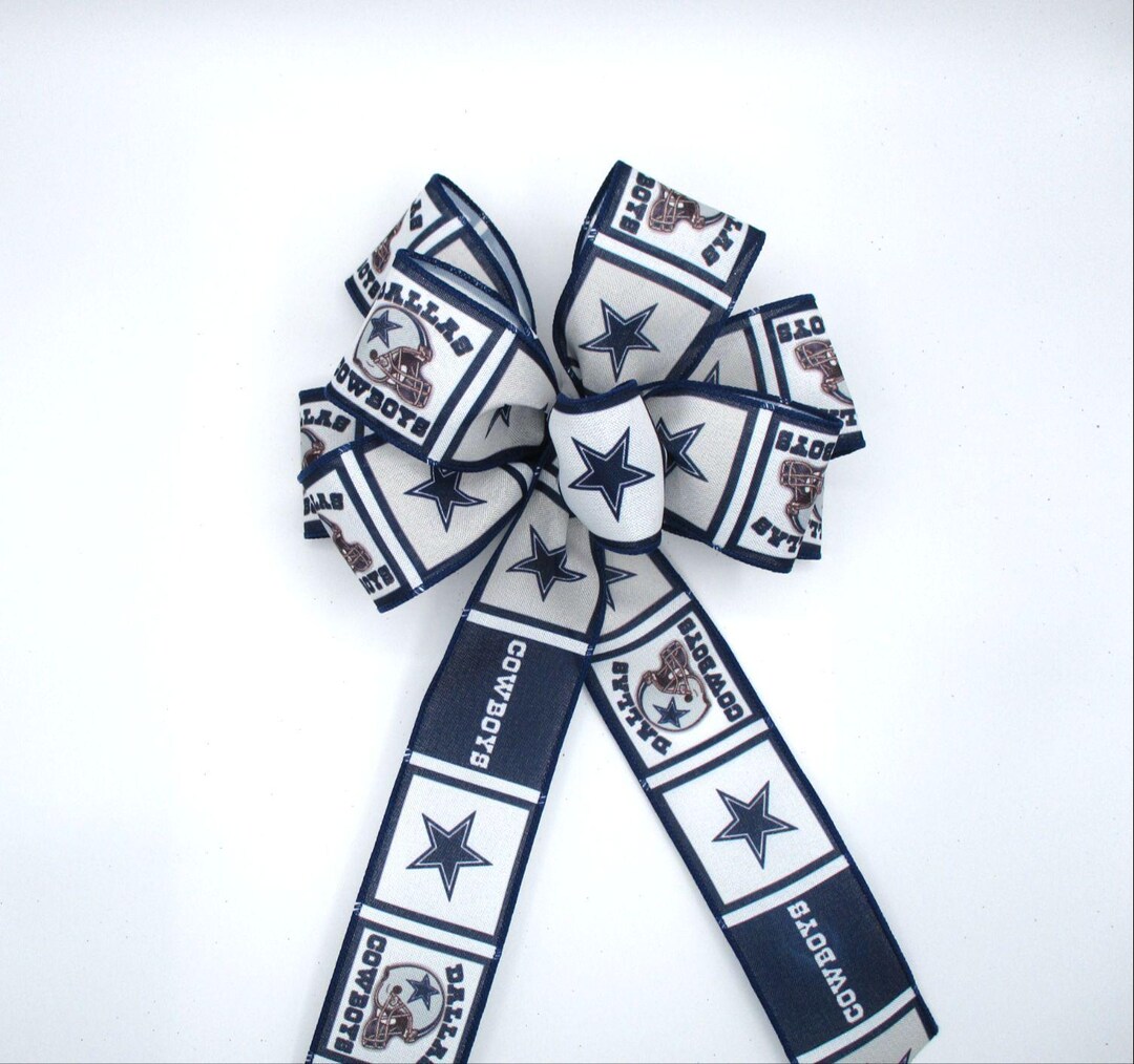 Dallas Cowboys Bow / Cowboys Bow / NFL Football Bow / Football Bow ...
