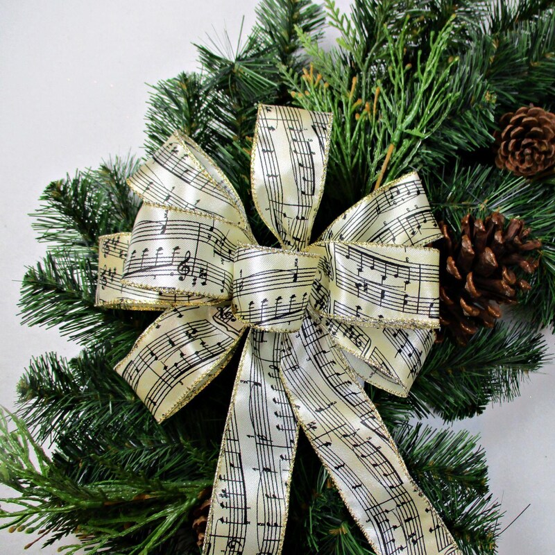 Musical Notes Wreath - Etsy