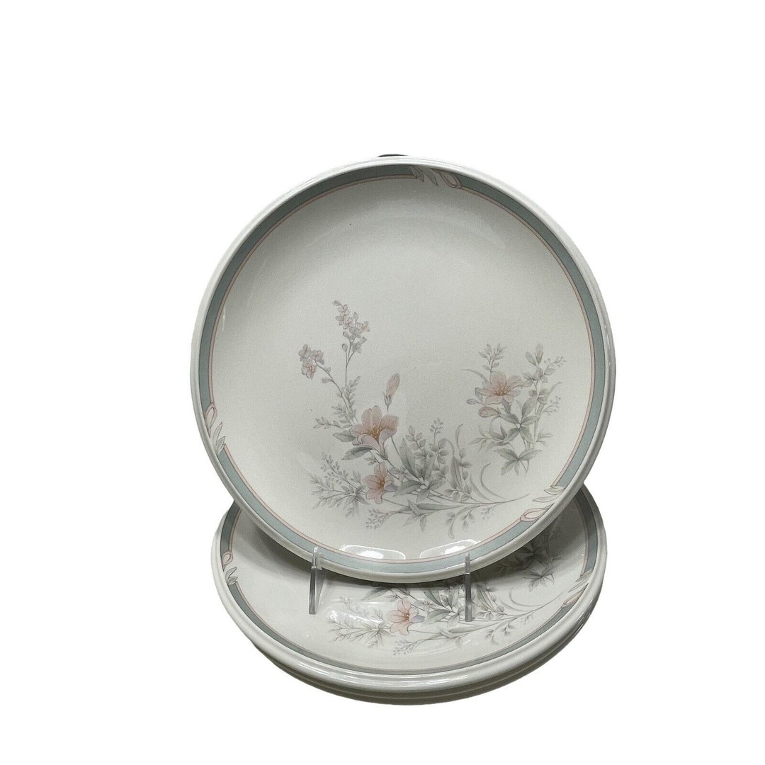 Noritake Keltcraft Deerfield Misty Isle 9159 Salad Dessert Plates (4 ...