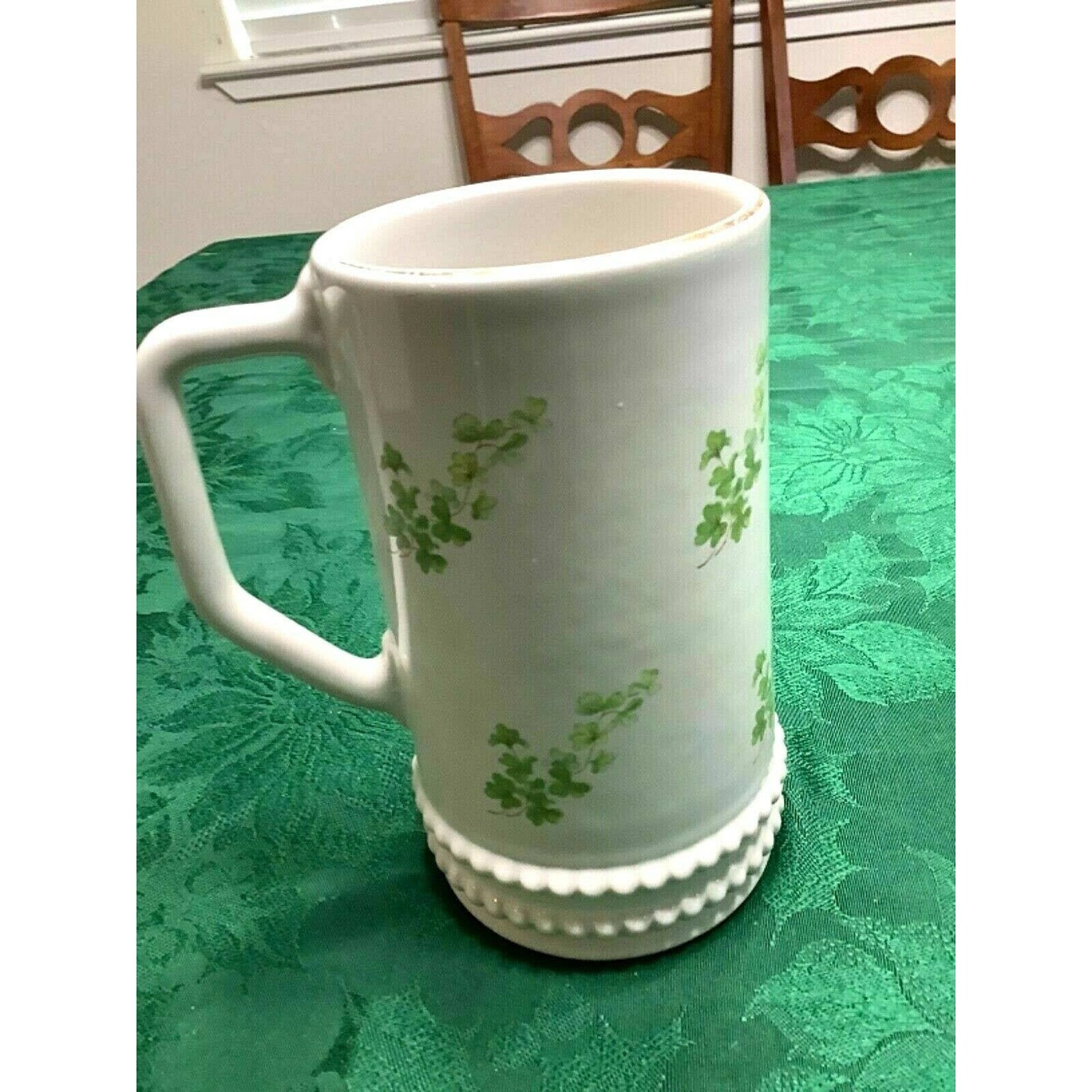 Wade Irish Clover Leaf Shamrock Porcelain Mug Stein Made in - Etsy